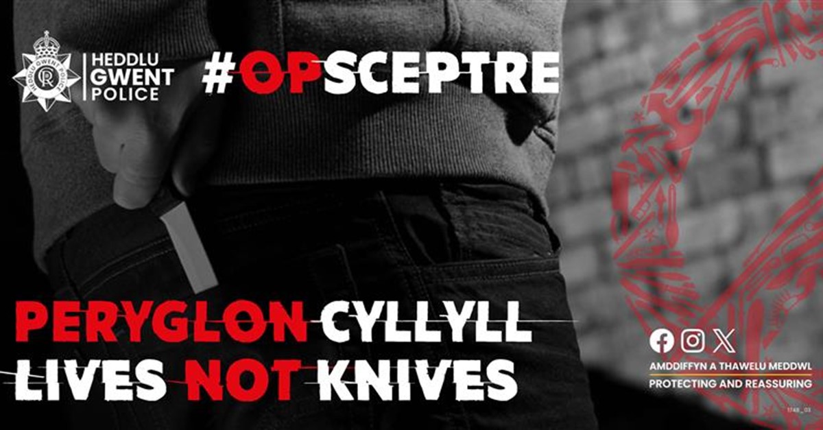 Gwent Police Supports National Campaign To Tackle Knife Crime Gwent